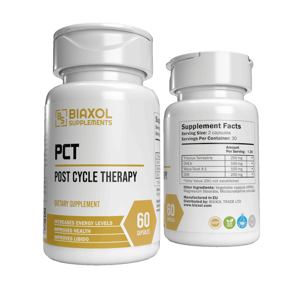 PCT (Post Cycle Therapy) Supplement - 60 Capsules - Biaxol